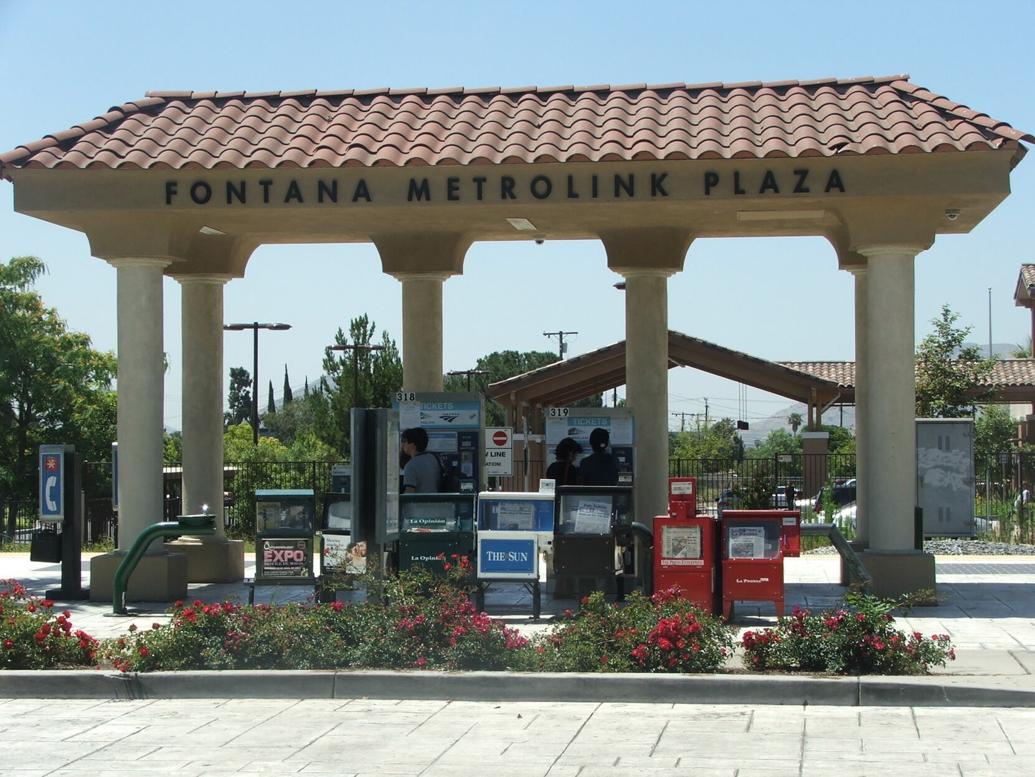 COVID-19 vaccinations will be available at Fontana Metrolink Station ...