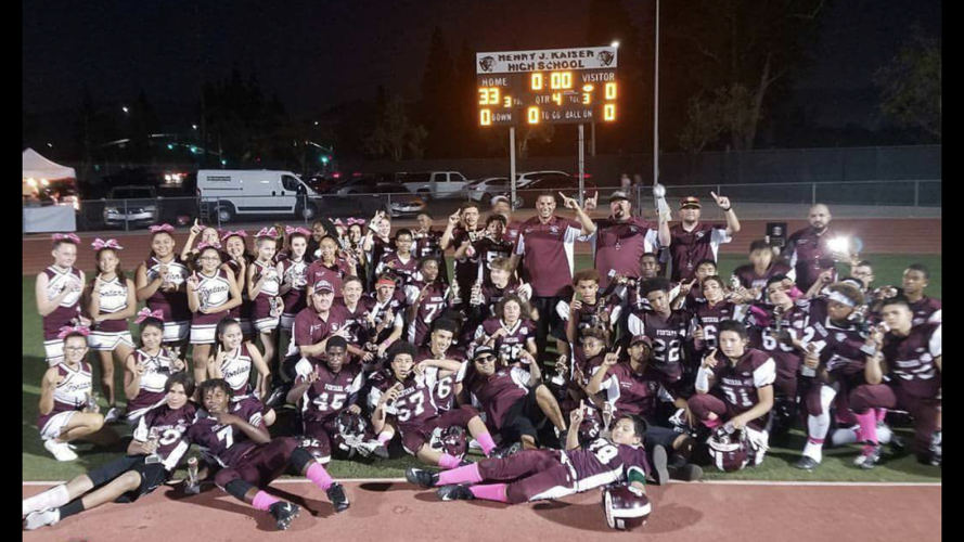 Five Fontana Pop Warner Football teams achieve conference titles ...