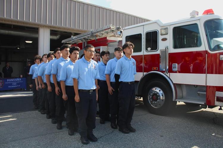 Fontana High School’s Fire Technology and Law Enforcement Public Service pathways get national ...