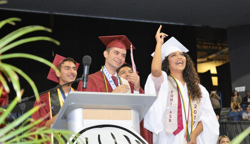 Fohi seniors cheer during graduation ceremony; see photos | News ...