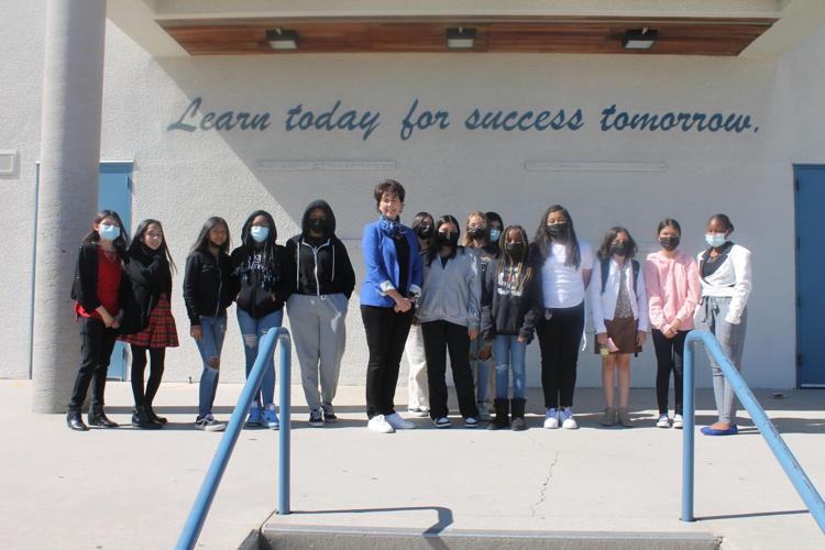 Two teachers at Almeria Middle School are honored by Sen. Leyva | News ...