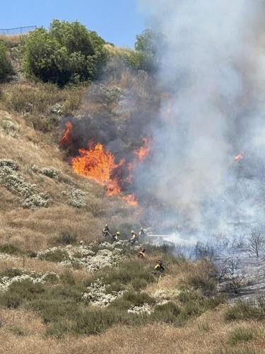 Vegetation fire burns 13 acres in San Bernardino | Inland Empire News ...