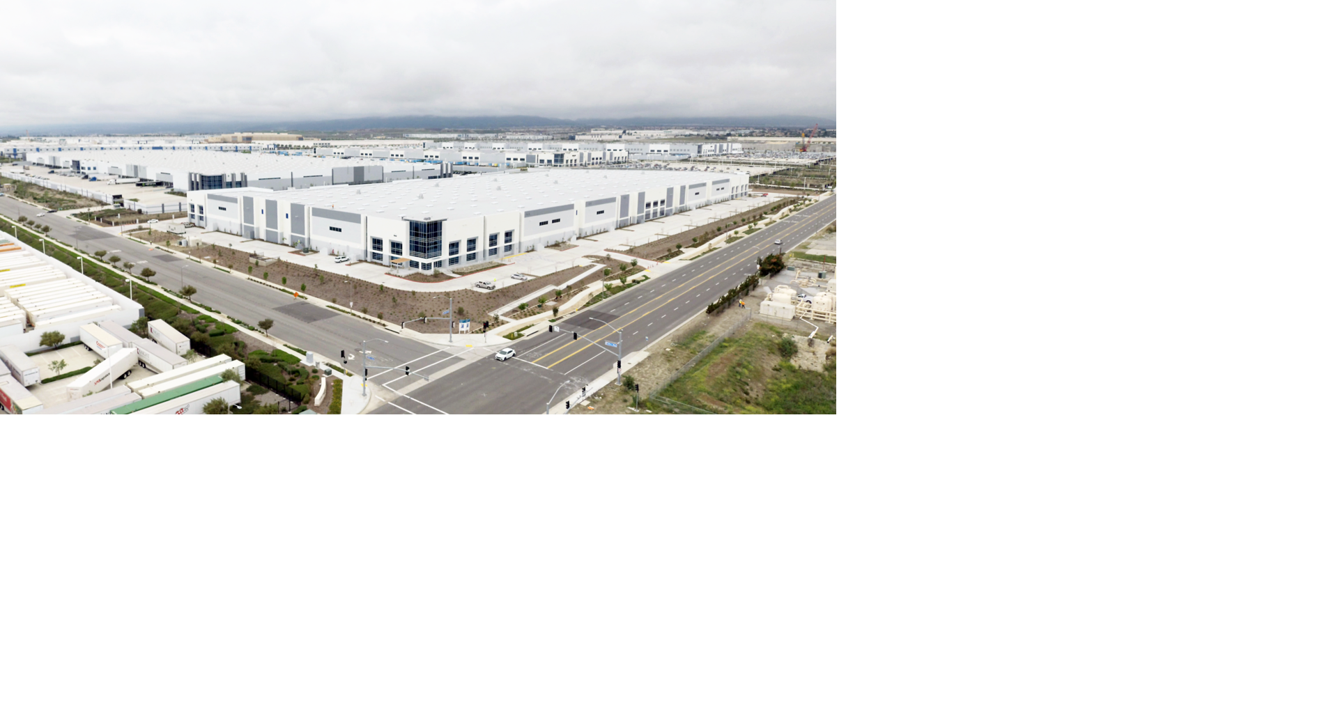 LogistiCenterSM distribution facility has been constructed in Rialto ...