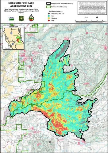 Mosquito Post-Fire Soil Burn Severity Map Released | News ...