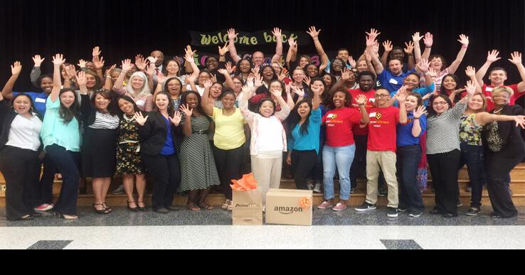 Amazon Donated $10k in School Supplies to Roderick Paige Elementary ...