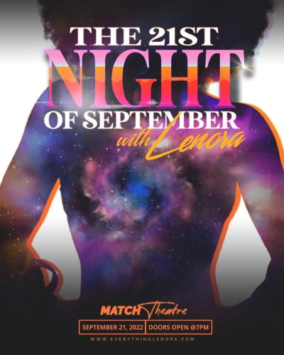 Singer-Songwriter and Forward Times Business Manager, Lenora, Announces ...