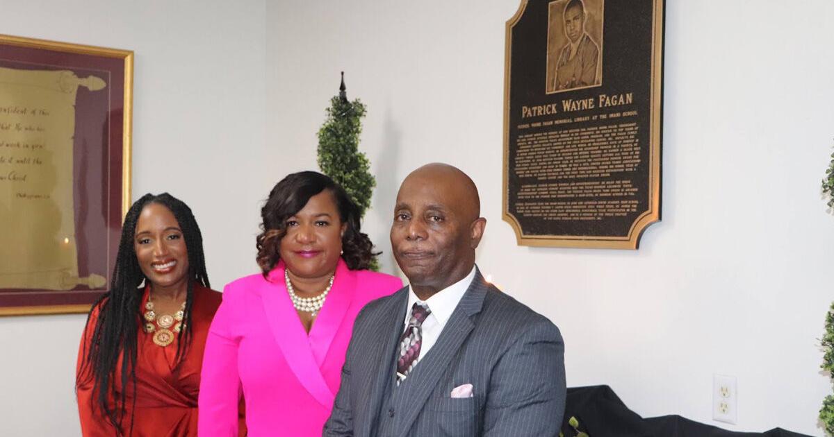 Community and Family Gather for Patrick Wayne Fagan Memorial Library at ...