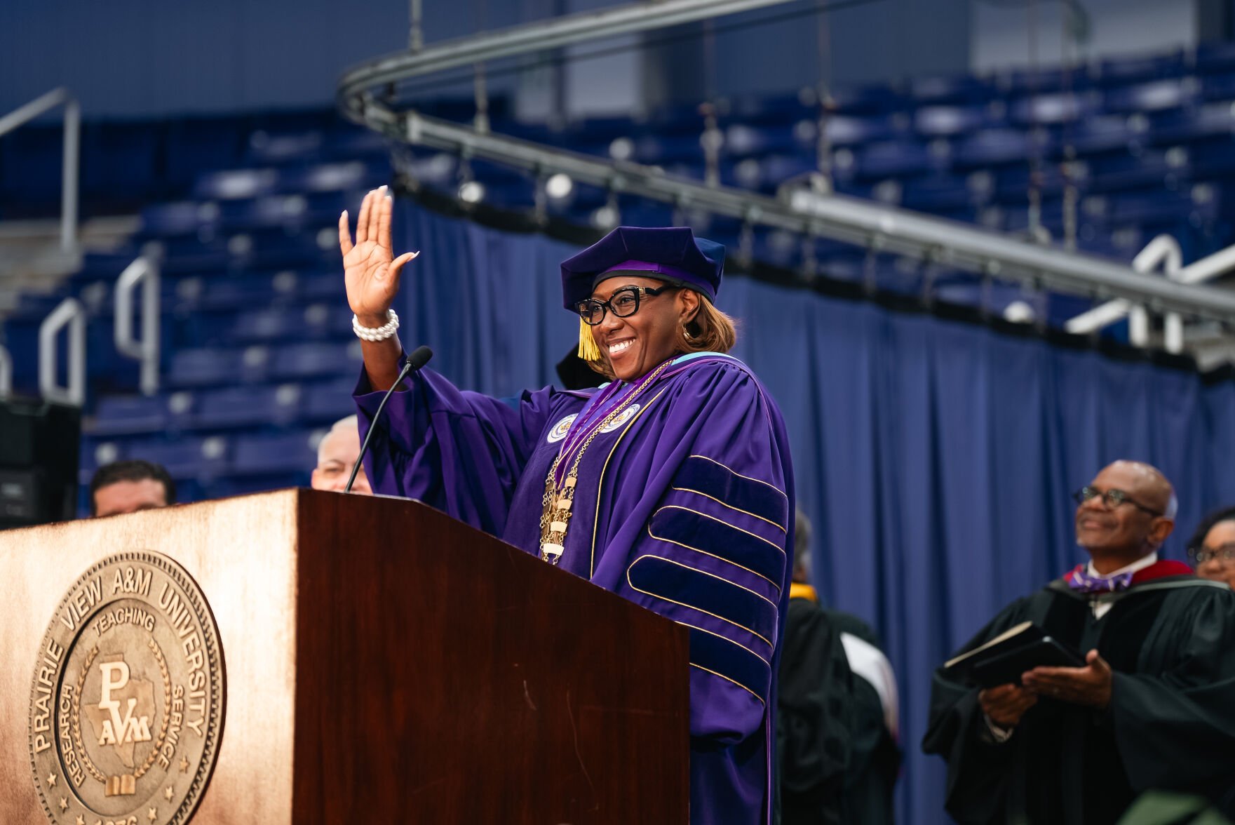 Dr. Tomikia P. LeGrande Installed as Ninth President of Prairie View A ...