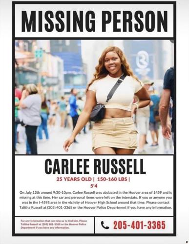 Missing Person: Carlethia “Carlee” Nicole Russell Has Been Found ...