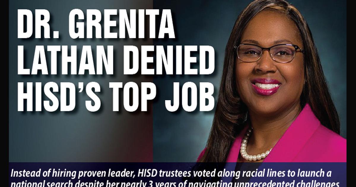 Dr. Grenita Lathan Denied HISD’s Top Job | State & Local News ...