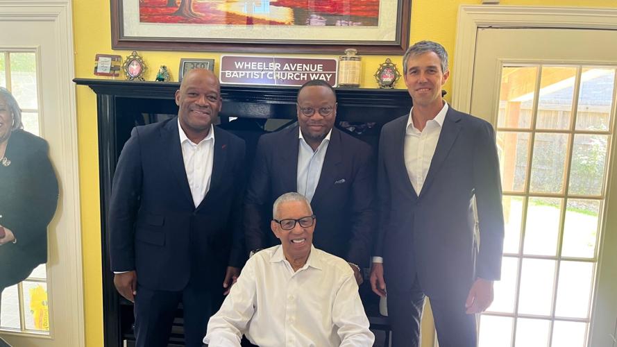 Beto O’ Rourke Visits Houston to “Sit at the Feet” of Rev. William A ...