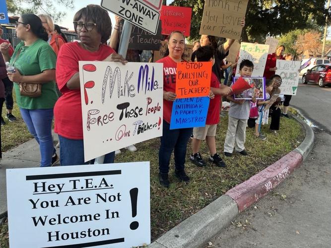 HISD Teachers Stage Protest Against Hostile Learning Environments with ...