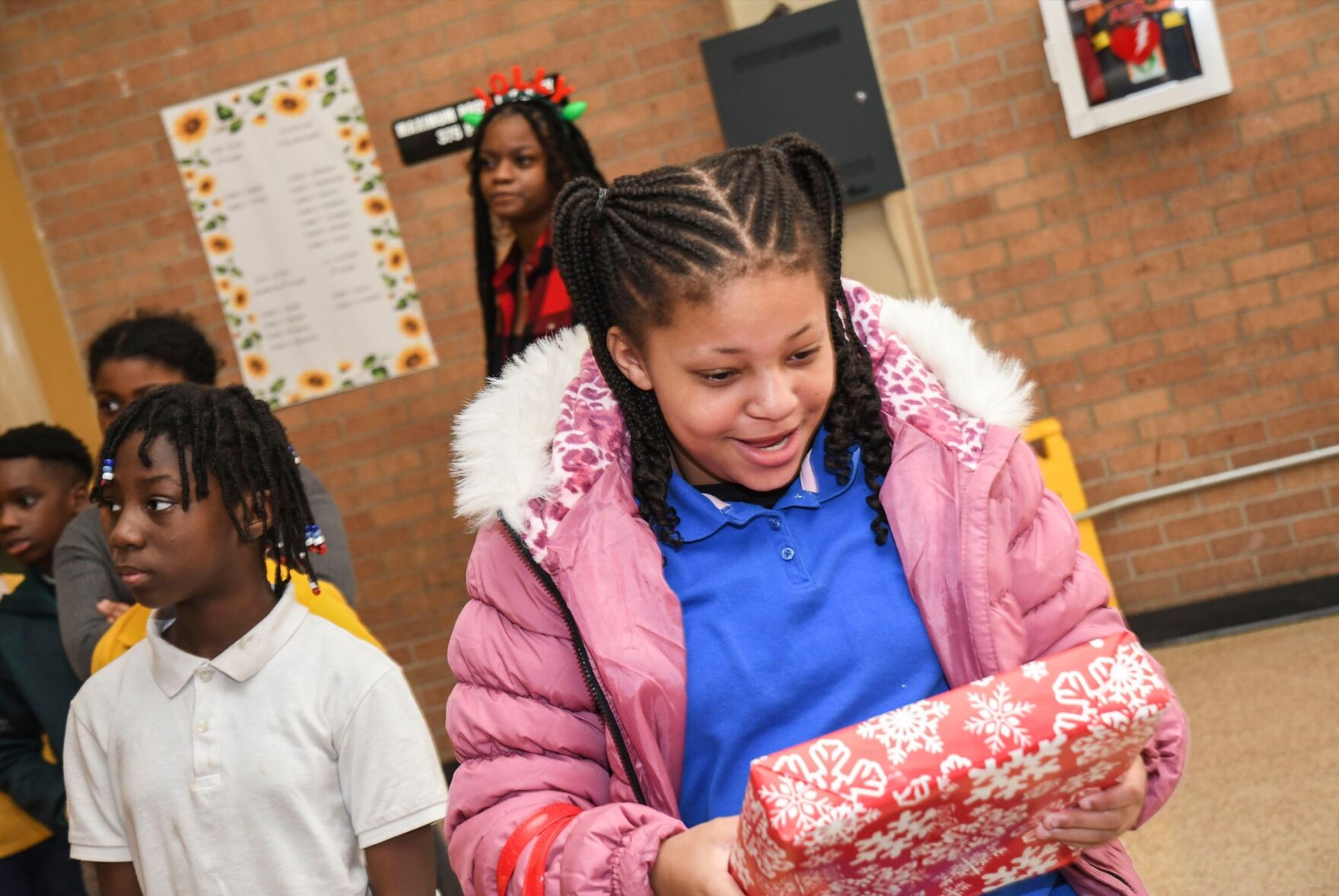 Kay Davis In The Community Blesses Ethel M. Young Elementary Students ...