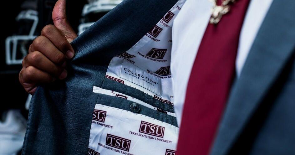 Texas Southern University Football Team Debuts Custom Suits in ...
