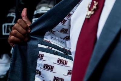 Texas Southern University Football Team Debuts Custom Suits in ...