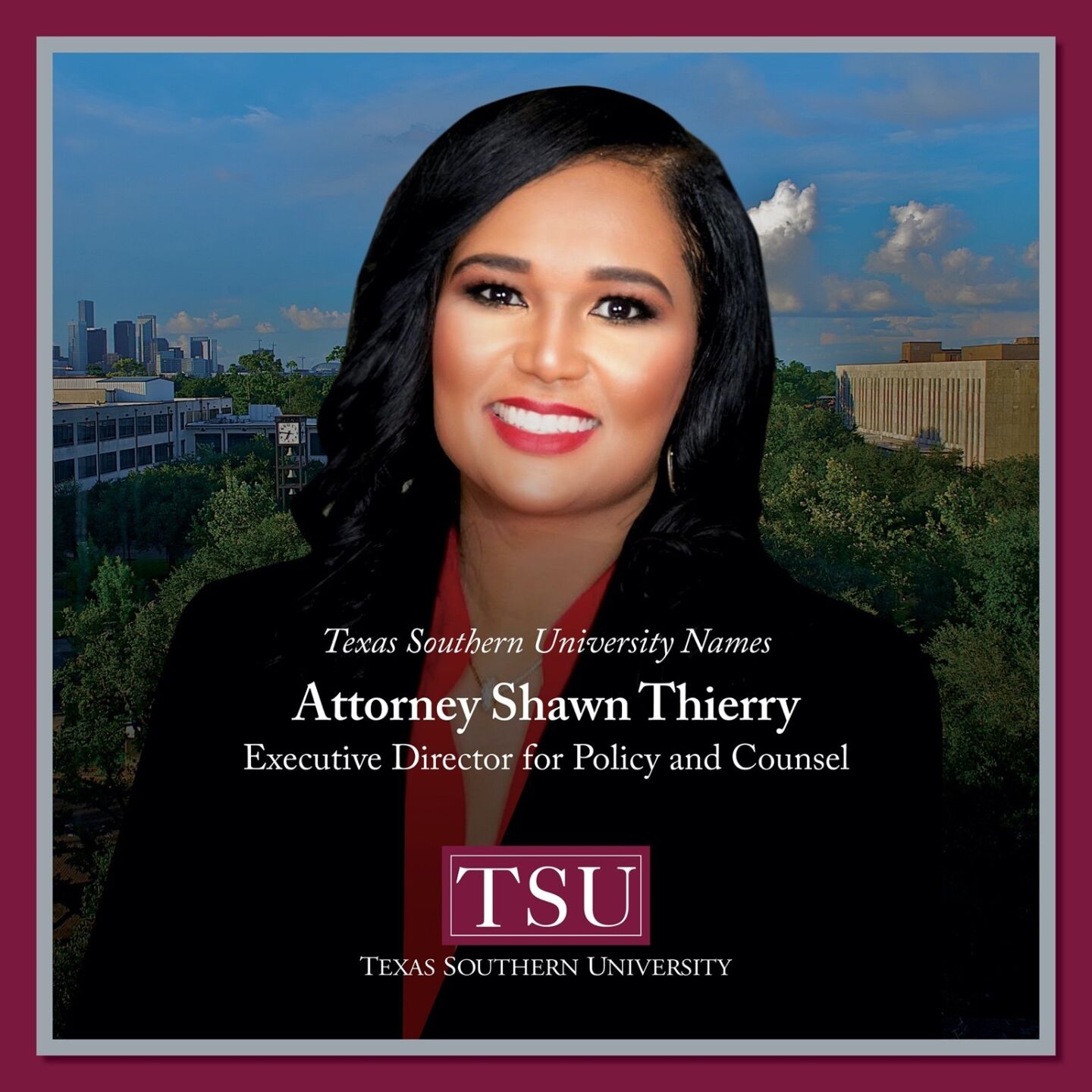 Texas Southern University Names Alumna and Former State Legislator ...