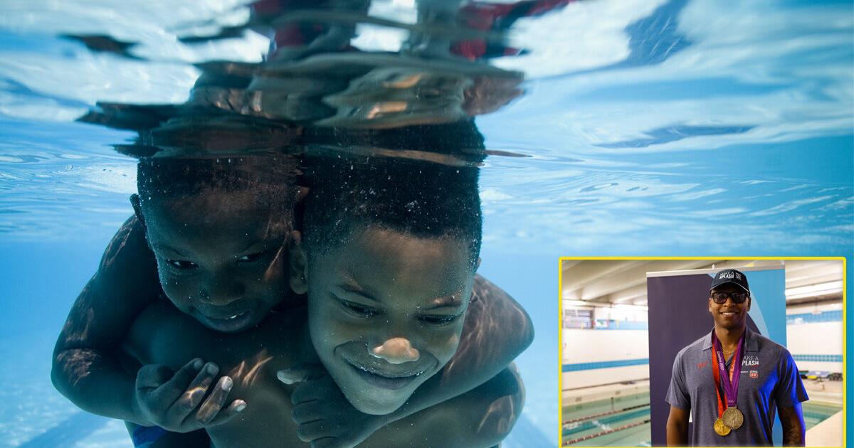 Olympic Swimmer Cullen Jones Raises Awareness of Water Safety as Summer ...