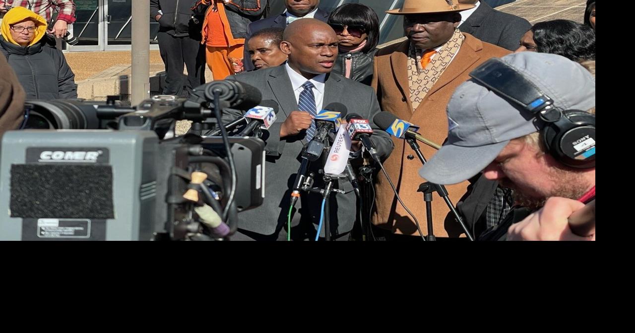 PHOTOS: Civil Rights Attorney Ben Crump speaks after 5 former MPD ...