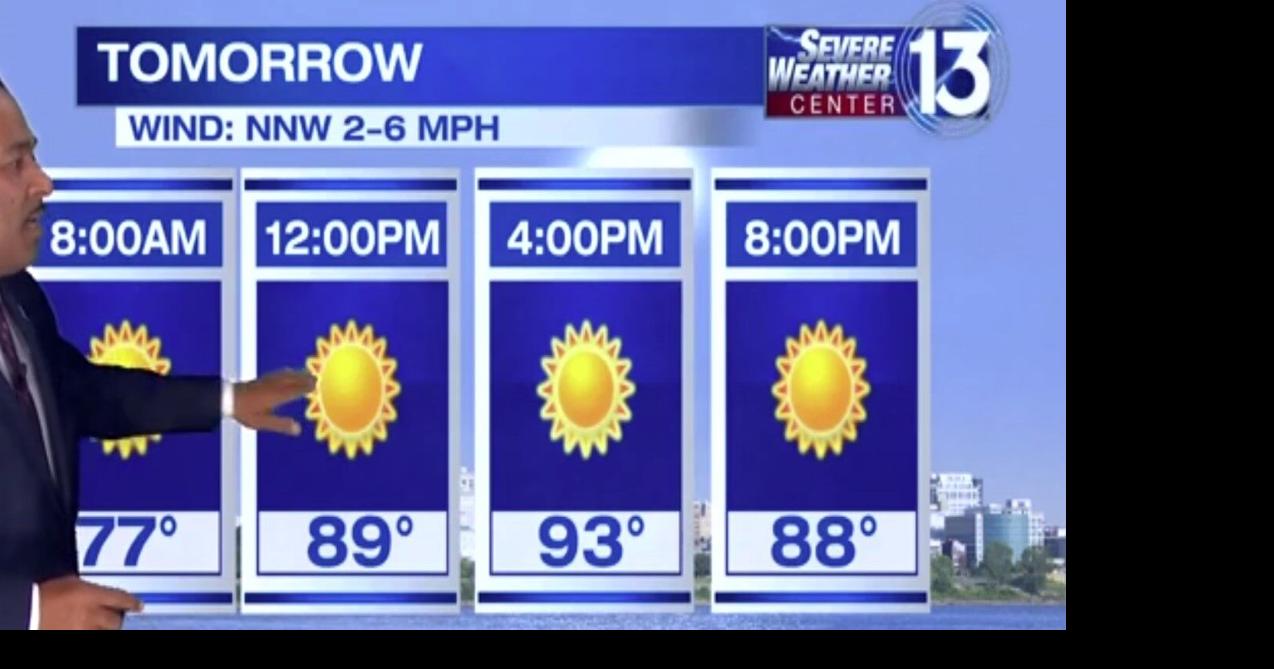 WATCH: Sunny skies and much hotter weather for the Mid-South weekend ...