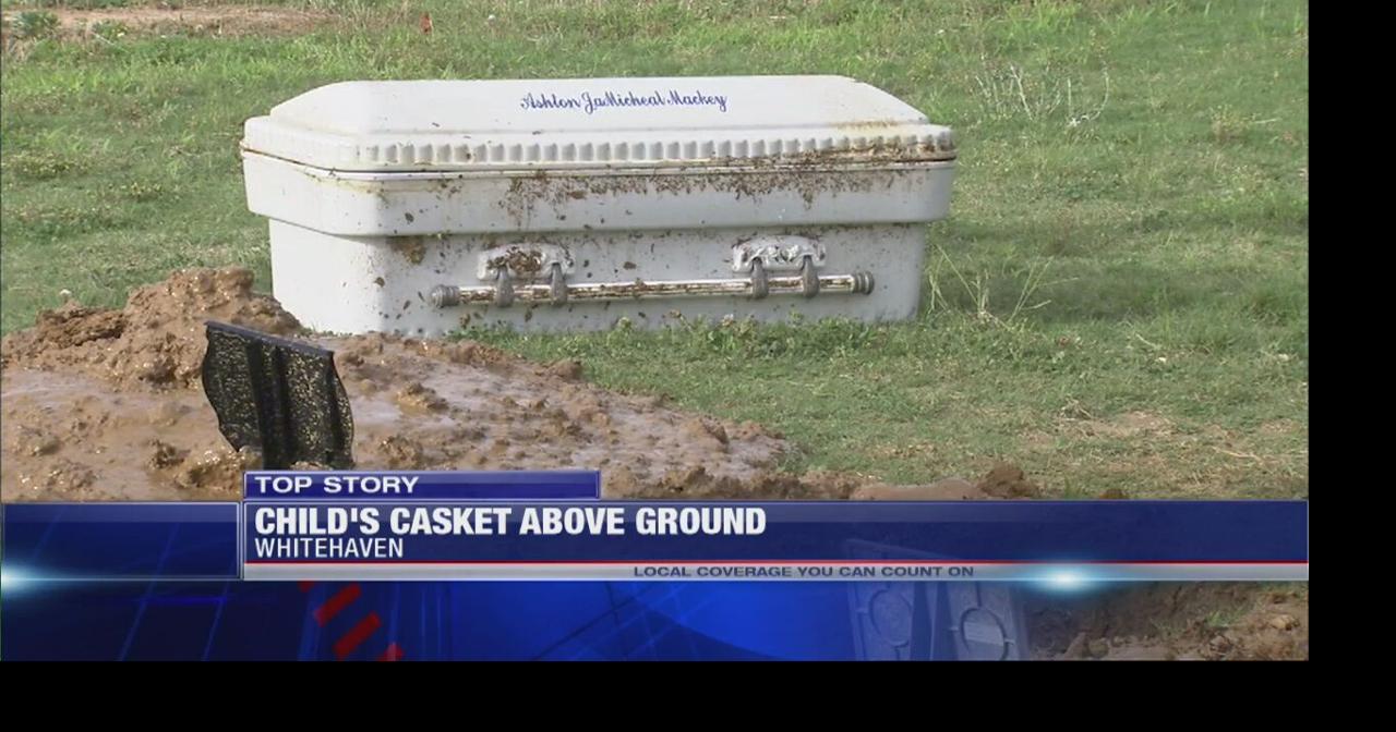 Mom heartbroken after finding 6-month-old son's casket floating in ...