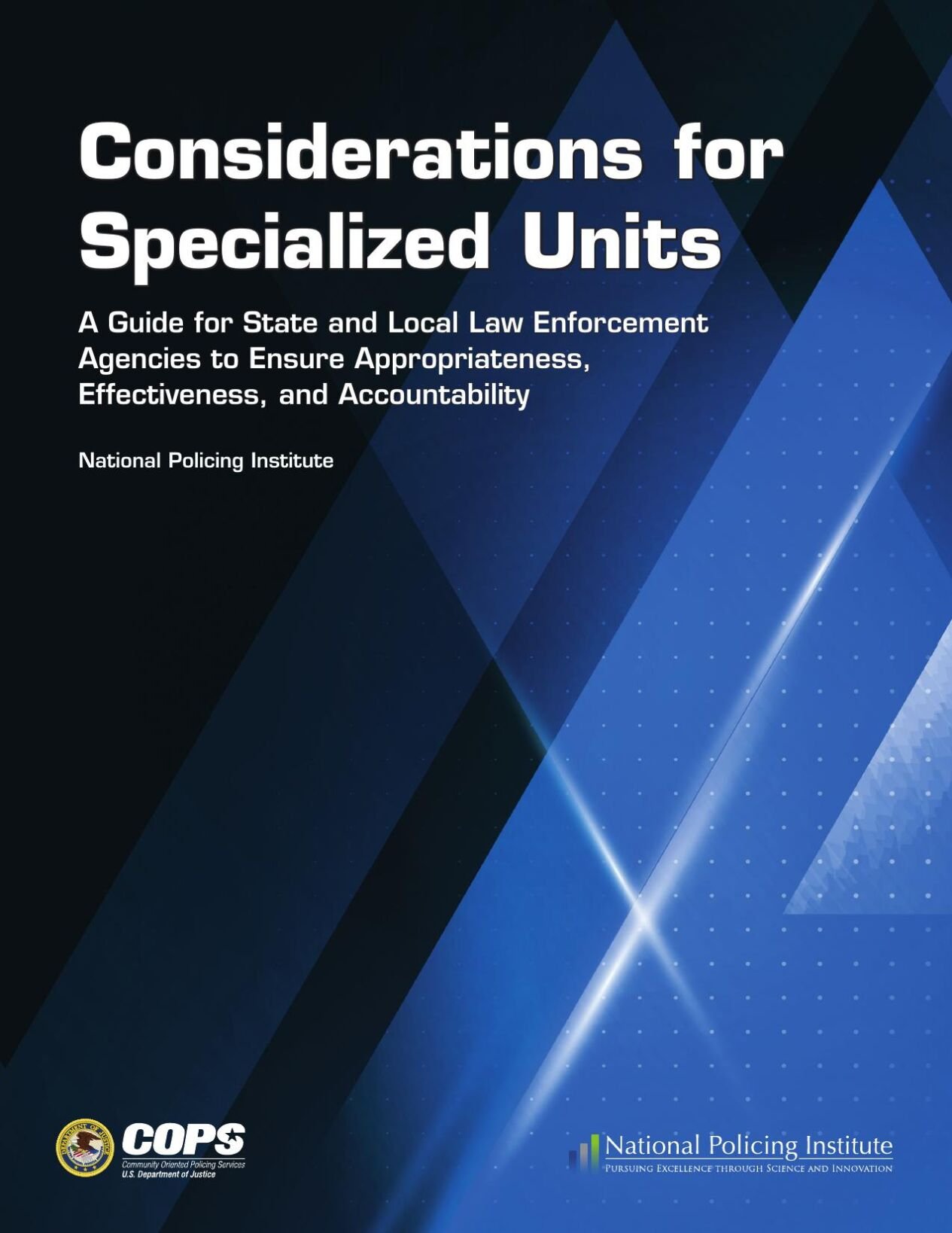 DOJ issues new guidance for special law enforcement units | News ...