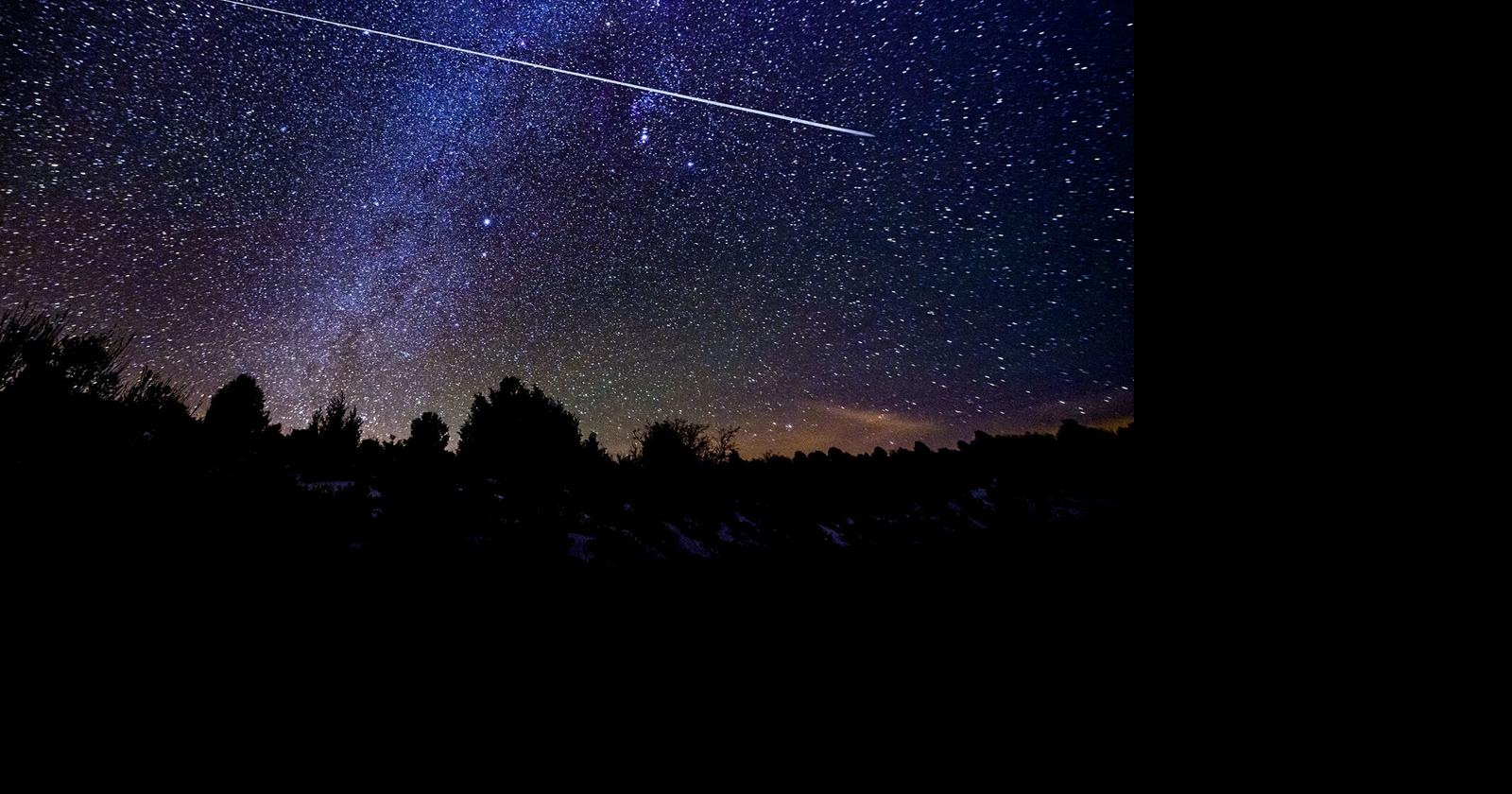 Orionid meteor shower reaching peak activity Thursday evening ...