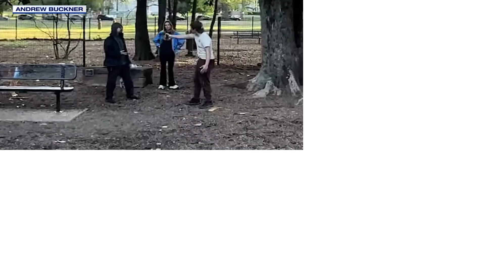 Man who had gun pulled on him at Overton dog park speaks about ...
