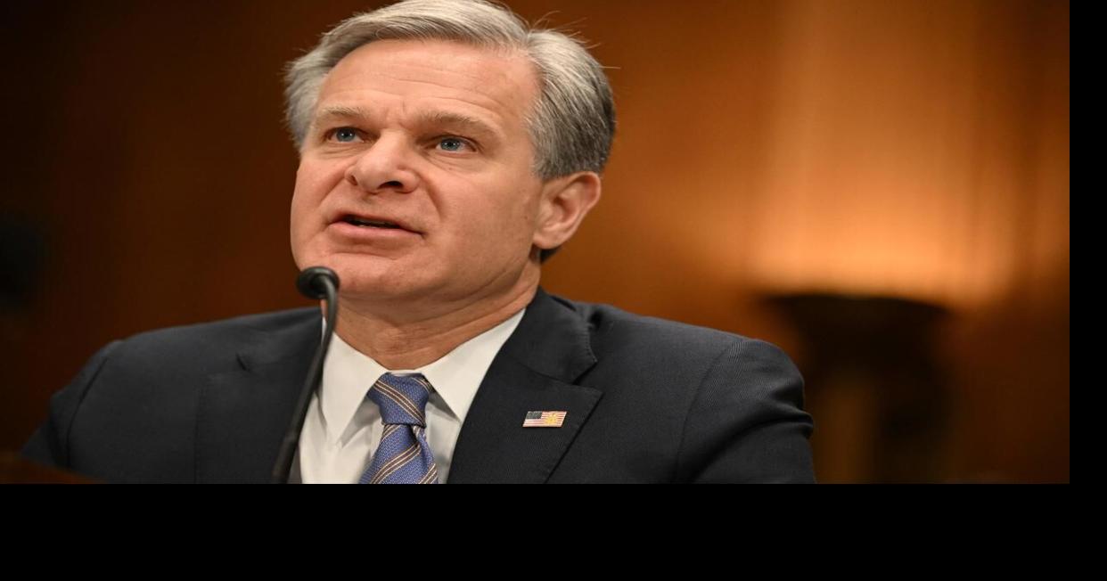 WATCH: The FBI director warns about threats from those inspired by the ...