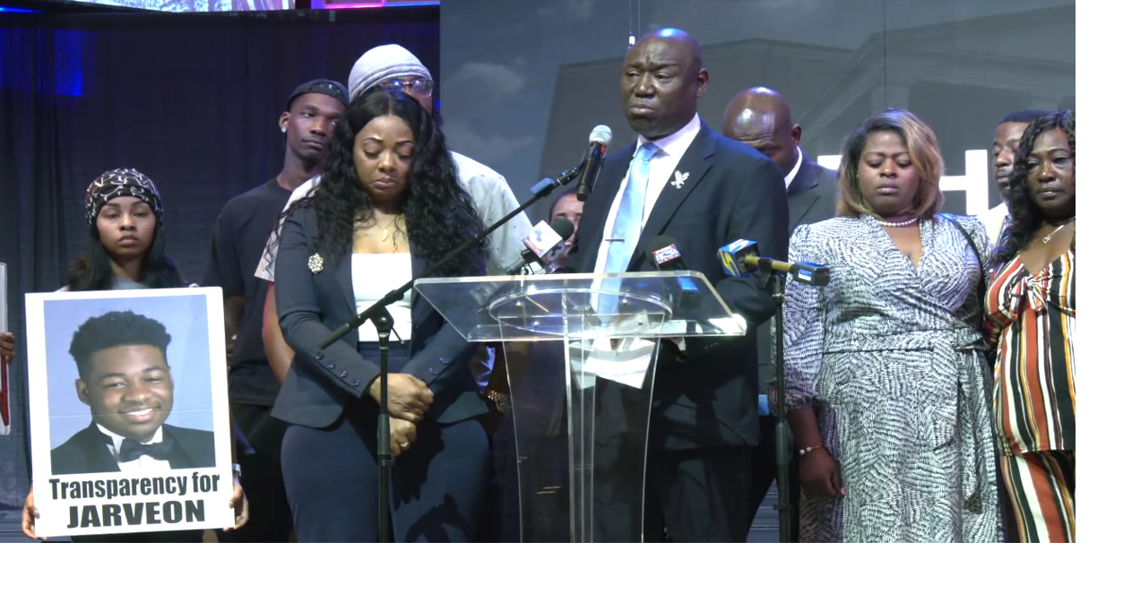 Ben Crump, families of Jarveon Hudspeth and Courtney Ross call for ...