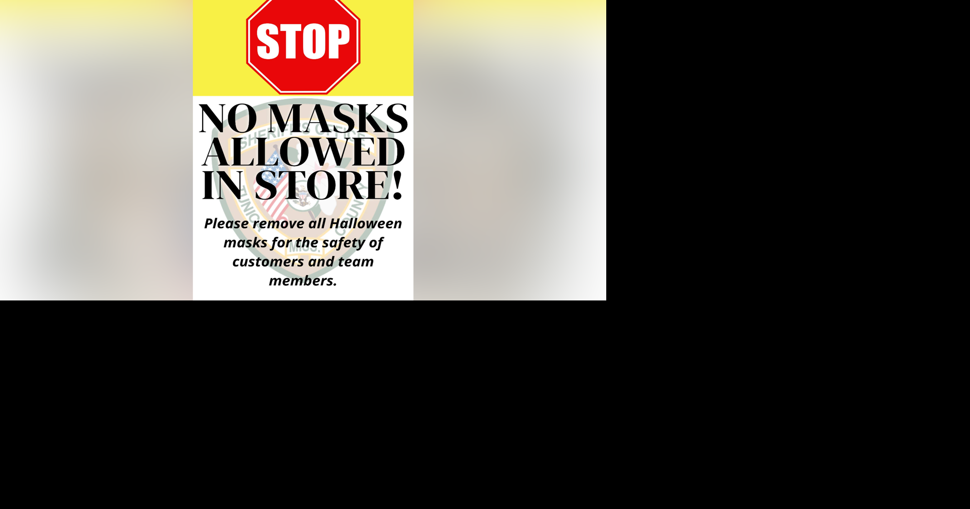 Mississippi sheriff's office asks Halloween participants to remove ...