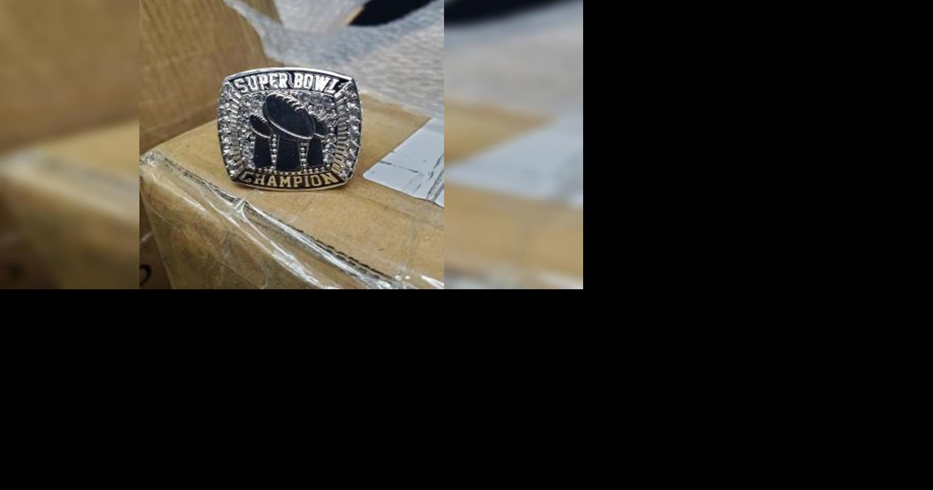Counterfeit NFL Super Bowl championship rings seized by federal agents ...