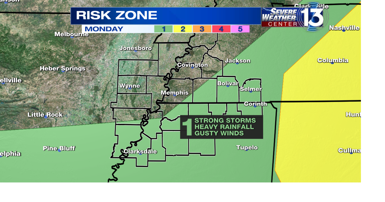 WATCH: Storms still possible as Mid-South starts week off with relief ...