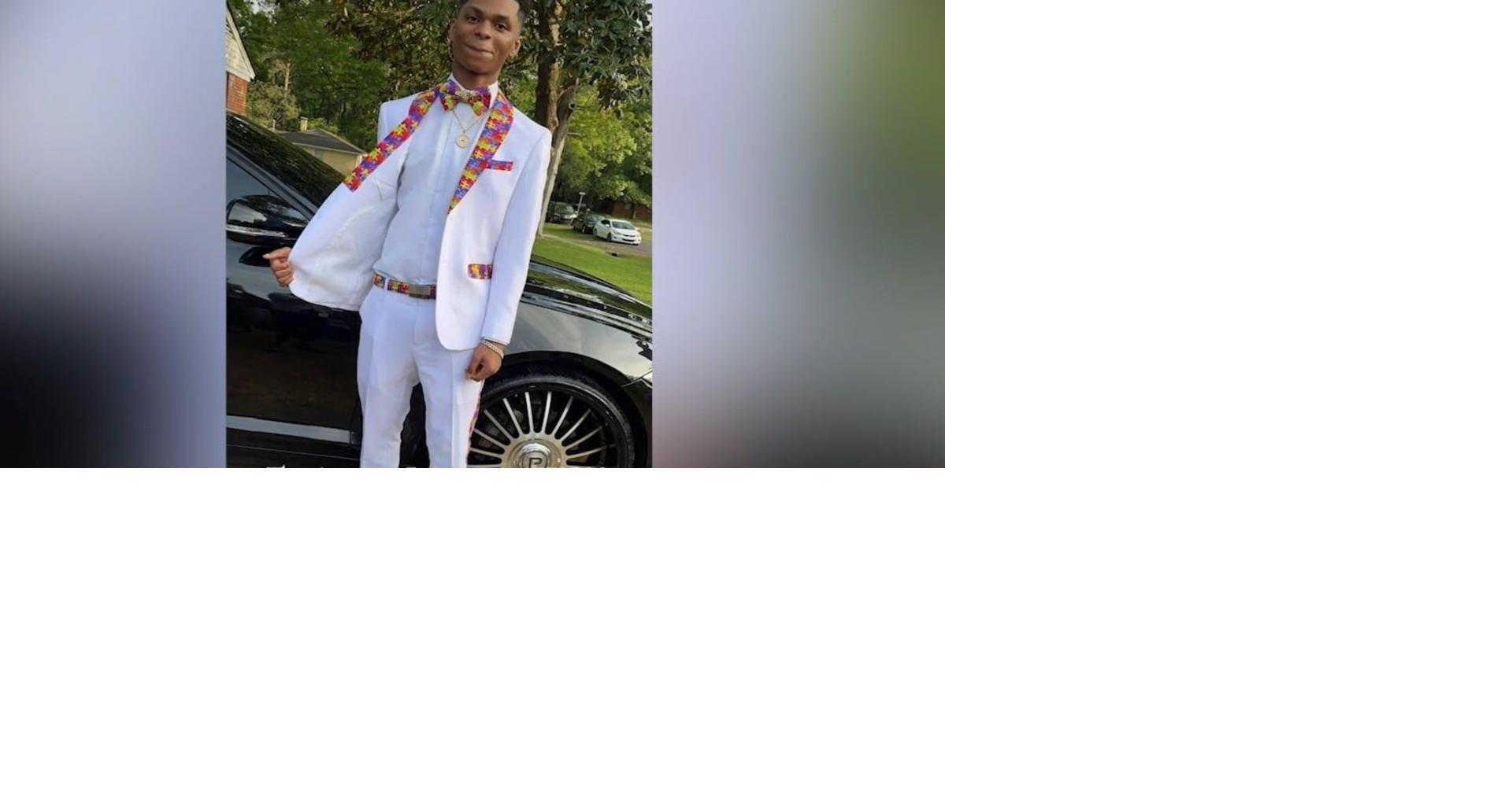 Teen with autism spreads awareness through his style at prom ...