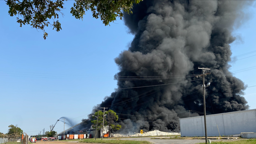 Warehouse destroyed in fire, no health hazard | News | fox13memphis.com