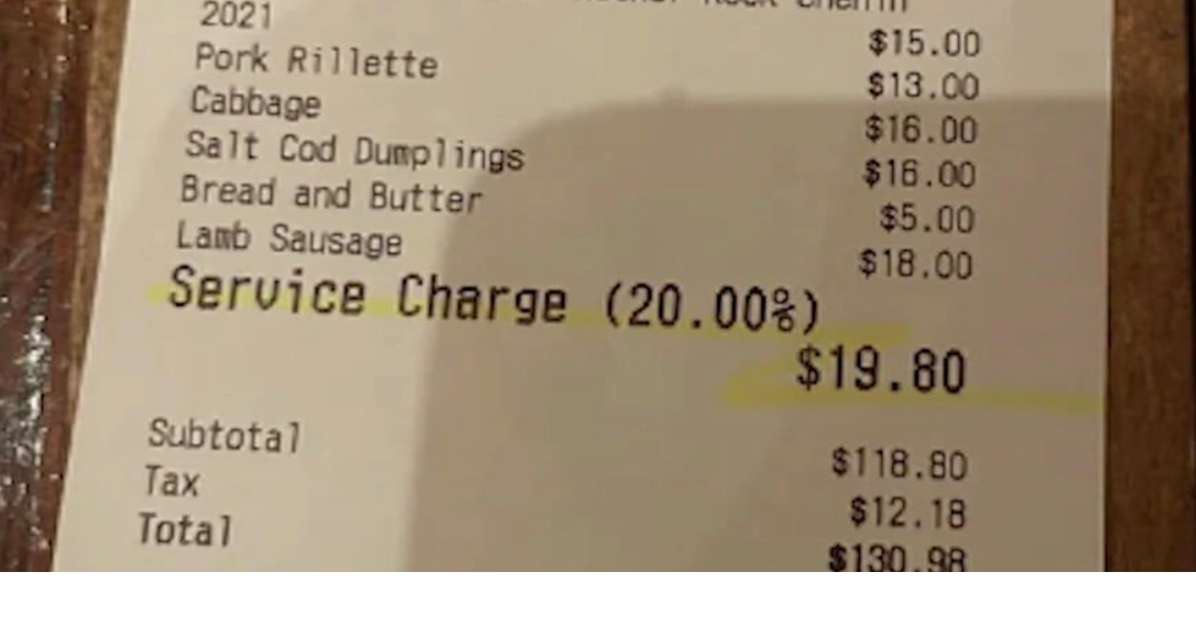 Federal government may restrict extra restaurant fees | News ...