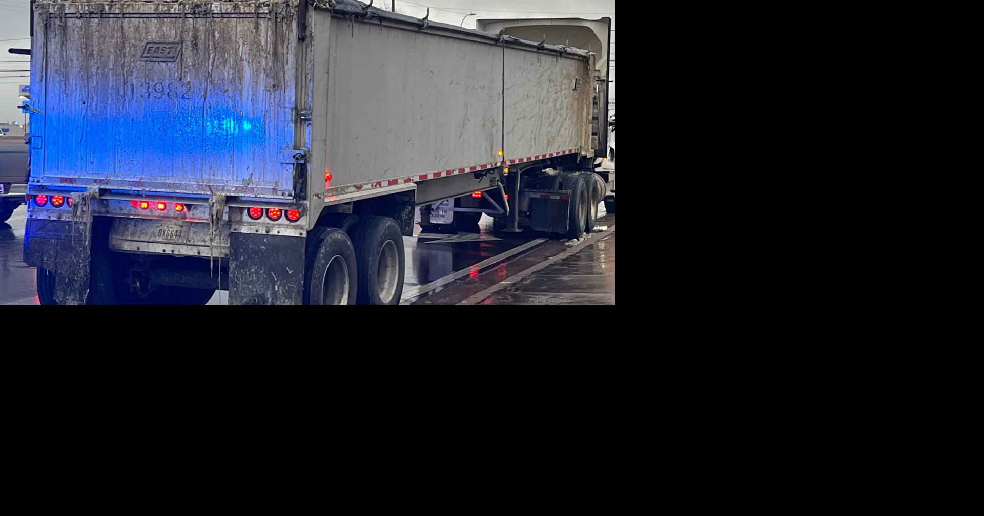 Truck carrying chicken byproduct causes highway spill | Education ...