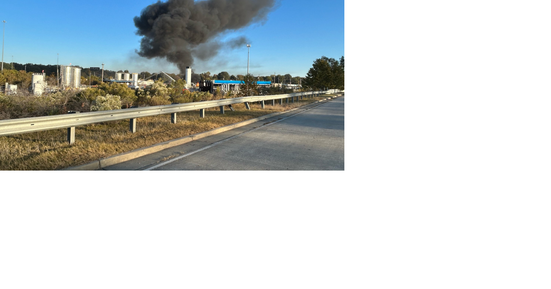 1 injured in crash involving fuel truck that catches fire near Valero ...