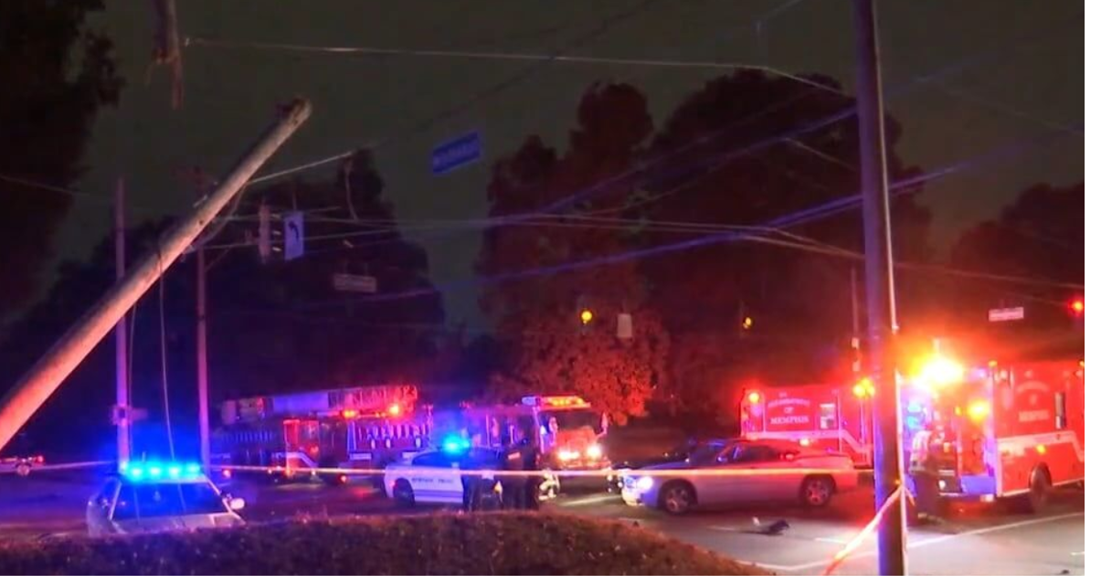 Wanted felon steals, crashes car into utility pole in southeast Memphis ...