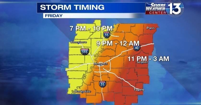 Storm timing | | fox13memphis.com