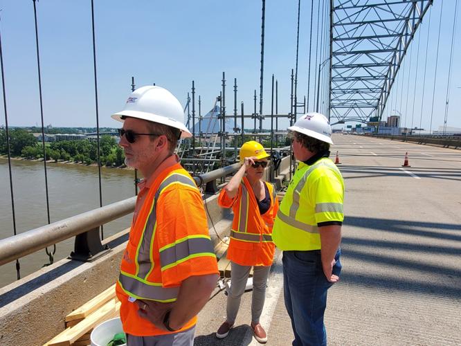 PHOTOS: Contractors make significant progress on I-40 Bridge, TDOT says ...