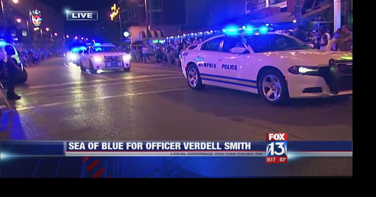 MPD honors fallen Officer Verdell Smith with "Sea of Blue" | News ...