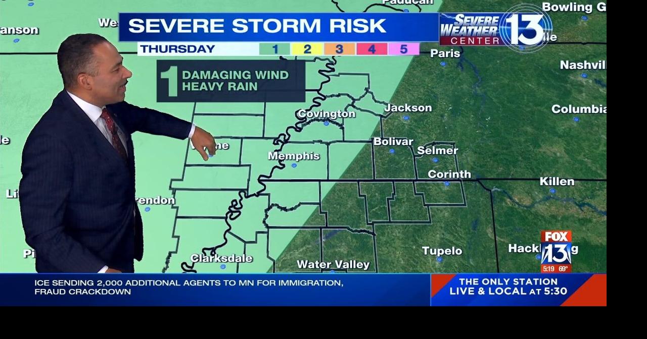 WATCH: Damaging winds, scattered thunderstorms rolling into Mid-South ...