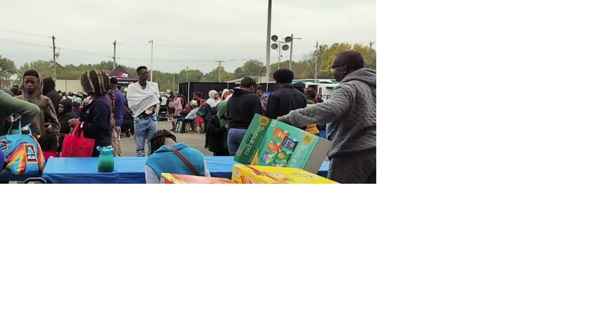 COGIC hosts Christmas in November giveaway | News | fox13memphis.com