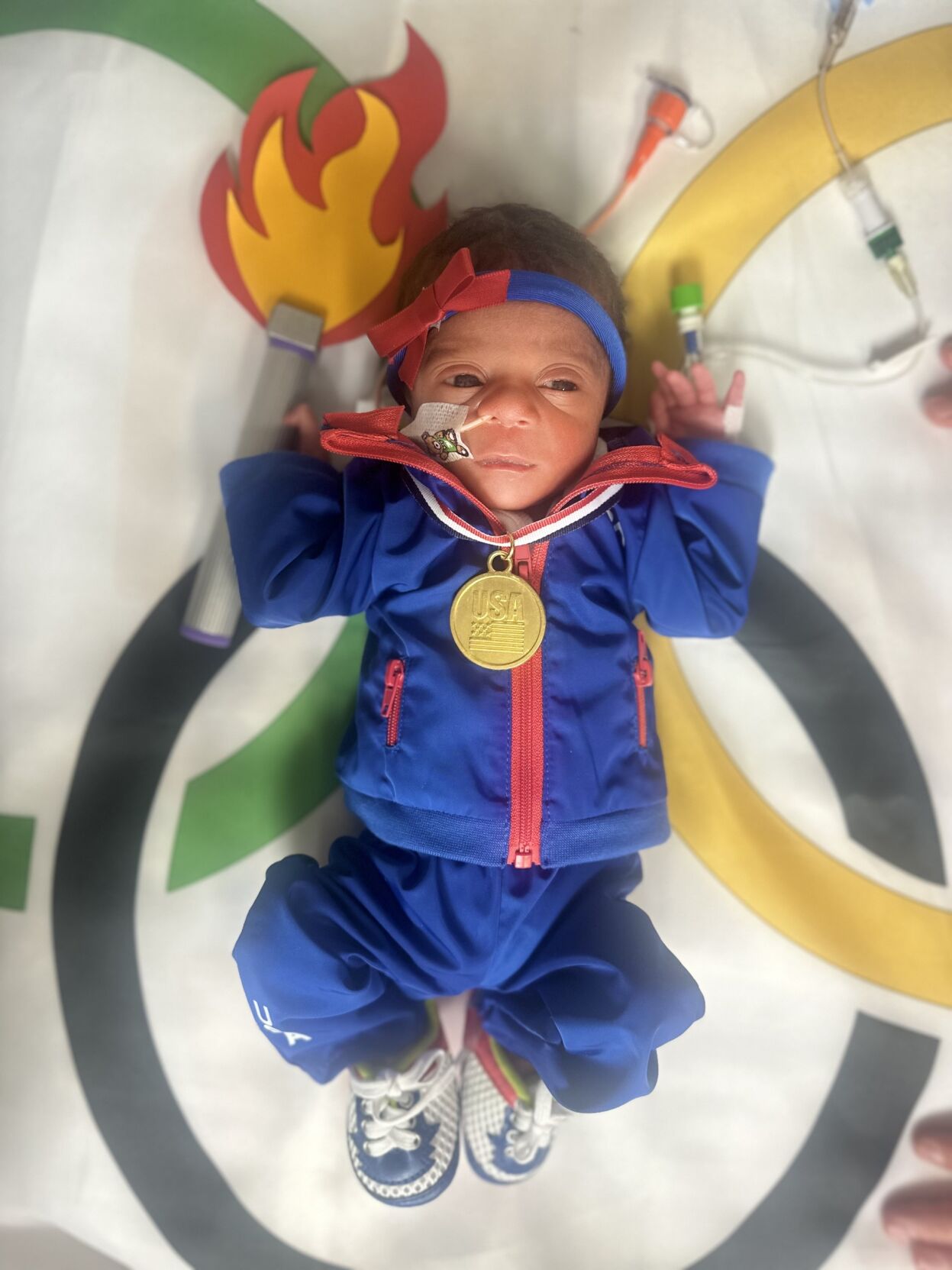 PHOTOS: St. Francis NICU babies celebrate first Olympics ...