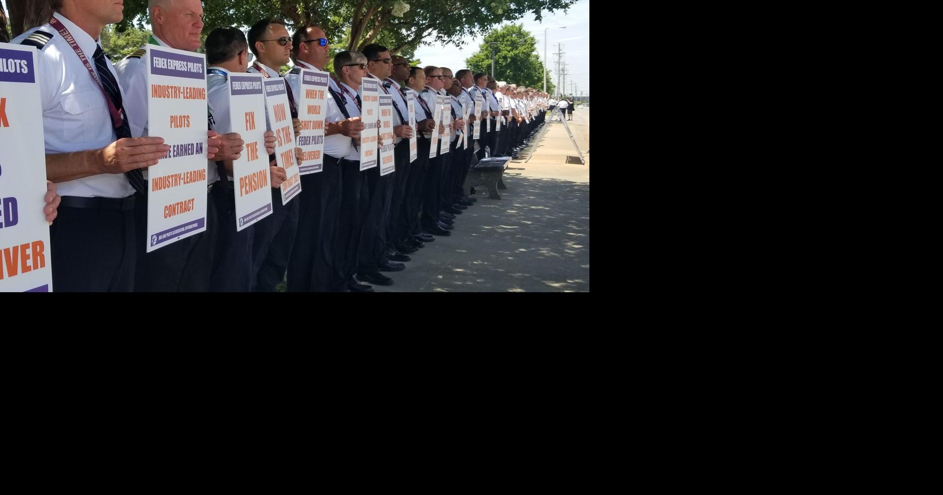 FedEx pilots head to the picket lines over contract negotiations | News ...