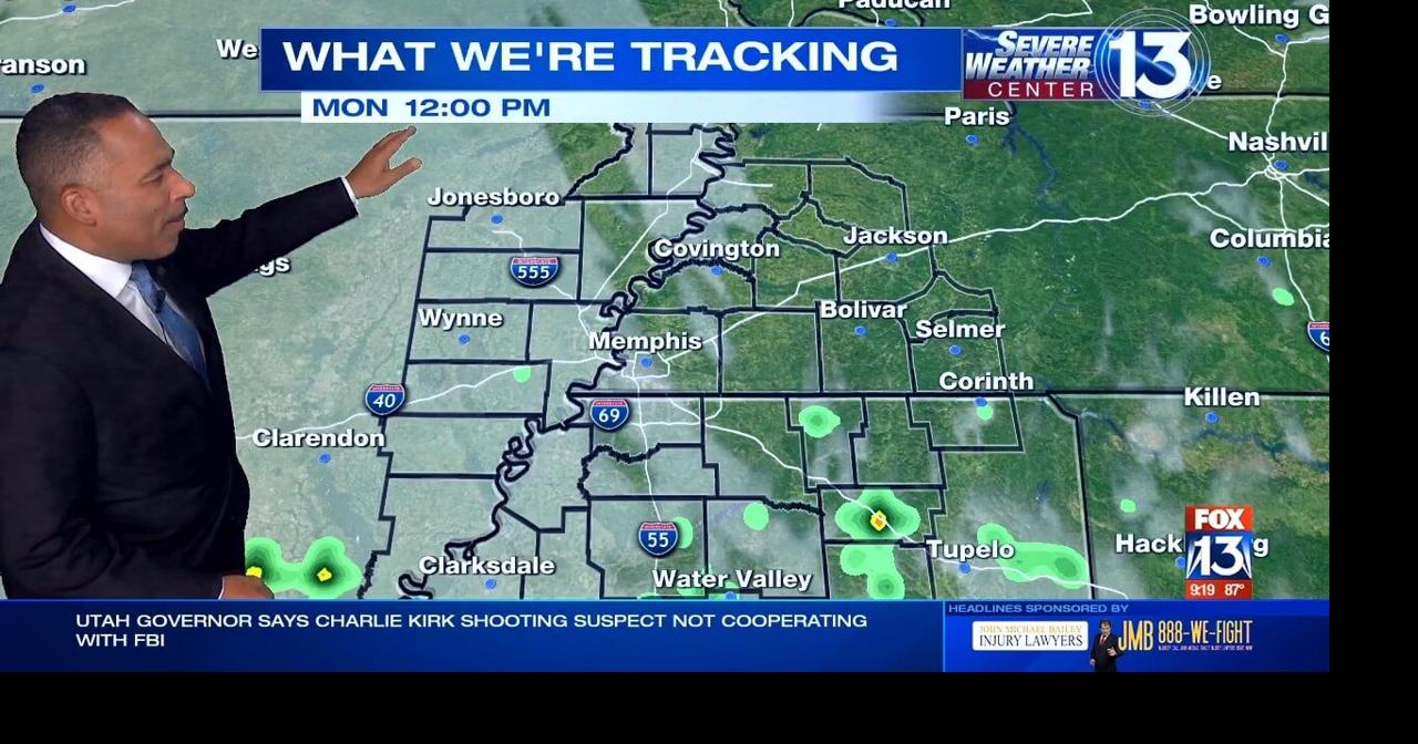WATCH: Hot temps, possible rain showers moving into Mid-South | Weather ...