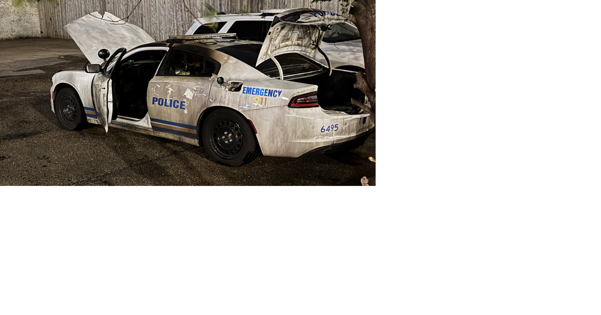 N. Main burned MPD squad car | | fox13memphis.com