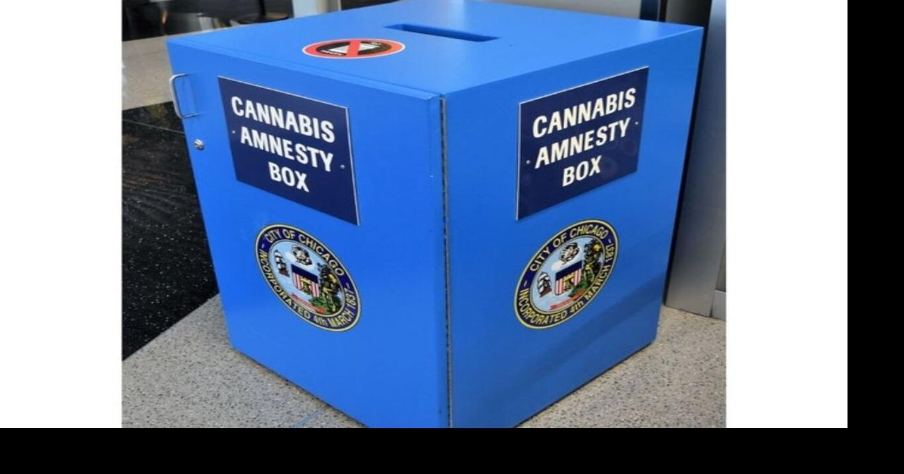 Cannabis ‘amnesty box’ pilfered at Chicago airport, police say ...