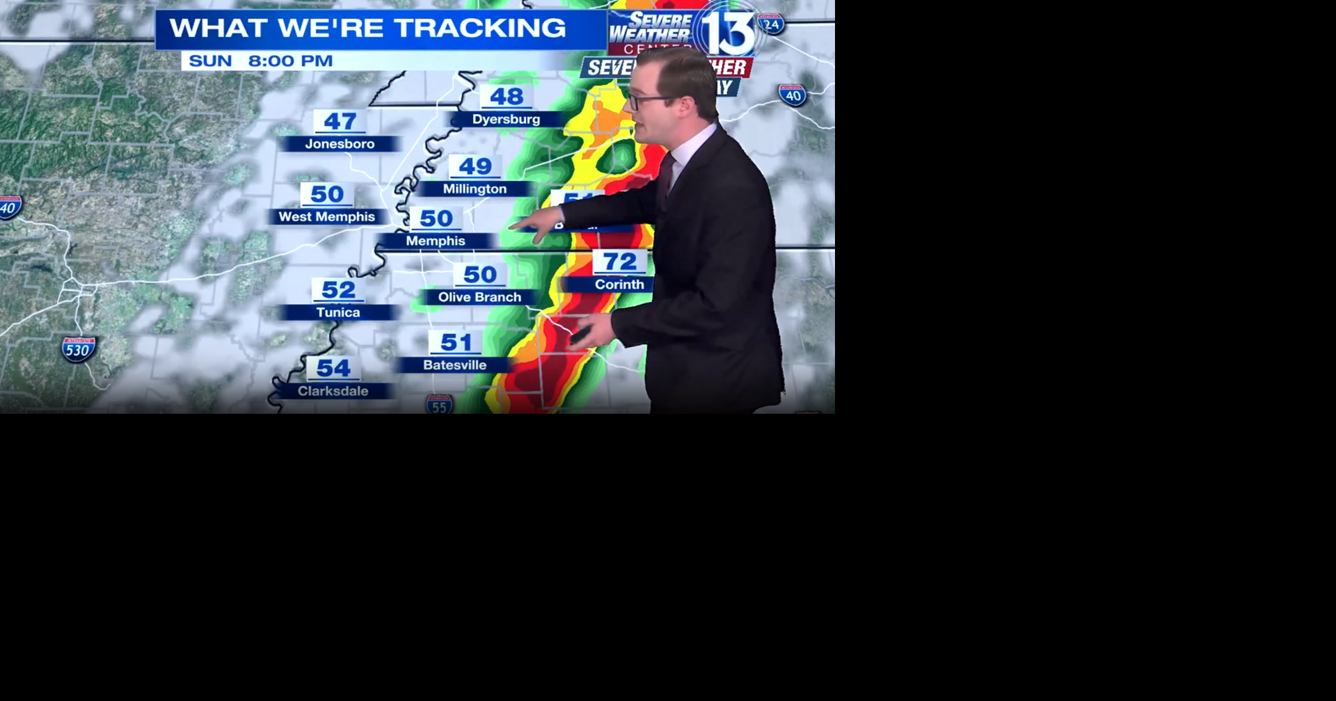 WATCH: Sunday declared a Severe Weather Day ahead of strong storm ...