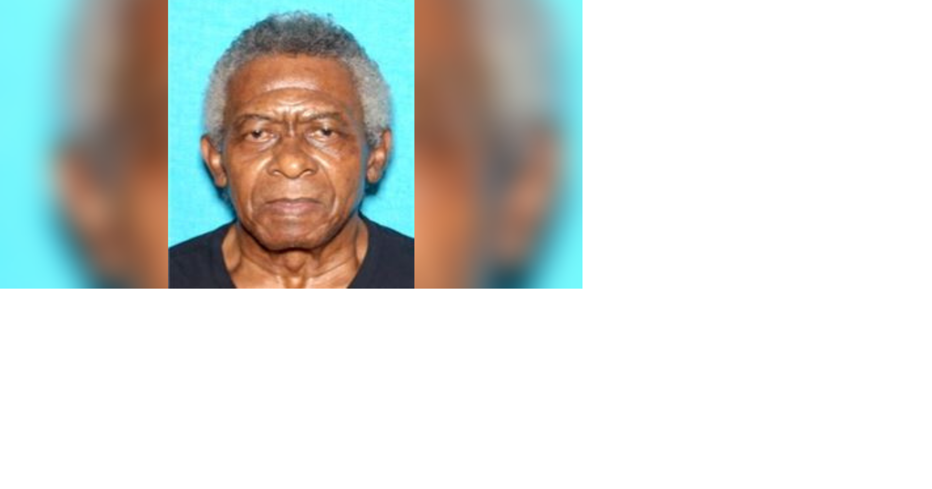 Police Searching For Missing Elderly Man With Dementia News